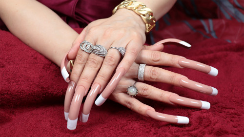 Photosession DELICATE 😘 LONG NAILS - Lora Long Nails