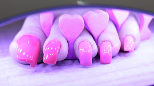 Photosession for video pedicure nails (part 1) - Lora Long Nails