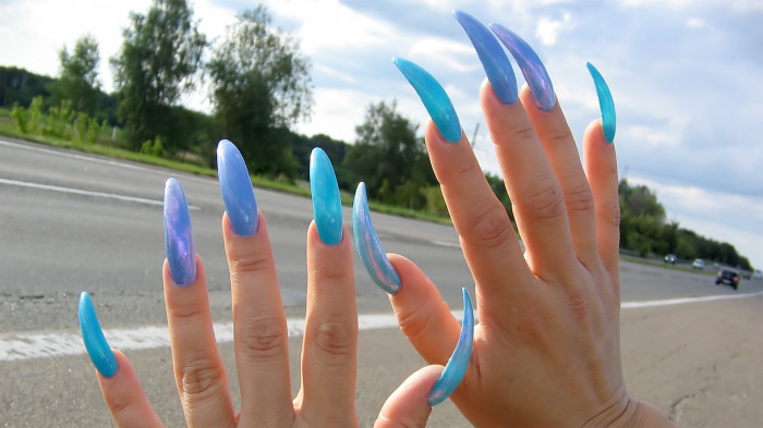 🛣 Photo session "Long nails on the highway" for video (08/07/2018 ...