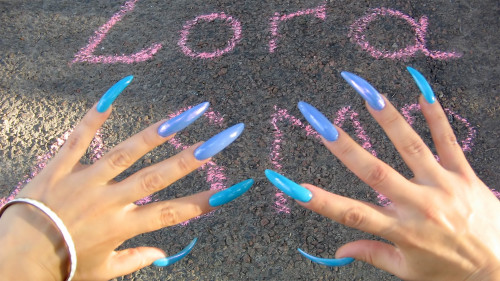 🛣 Photo session "Long nails on the highway" for video (08/07/2018 ...